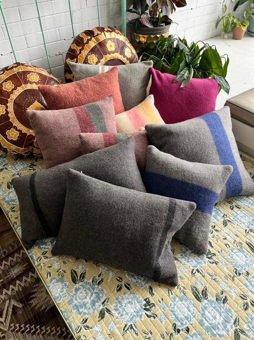 Vintage Wool Throw Pillows - Assorted Designs – Love My Mat